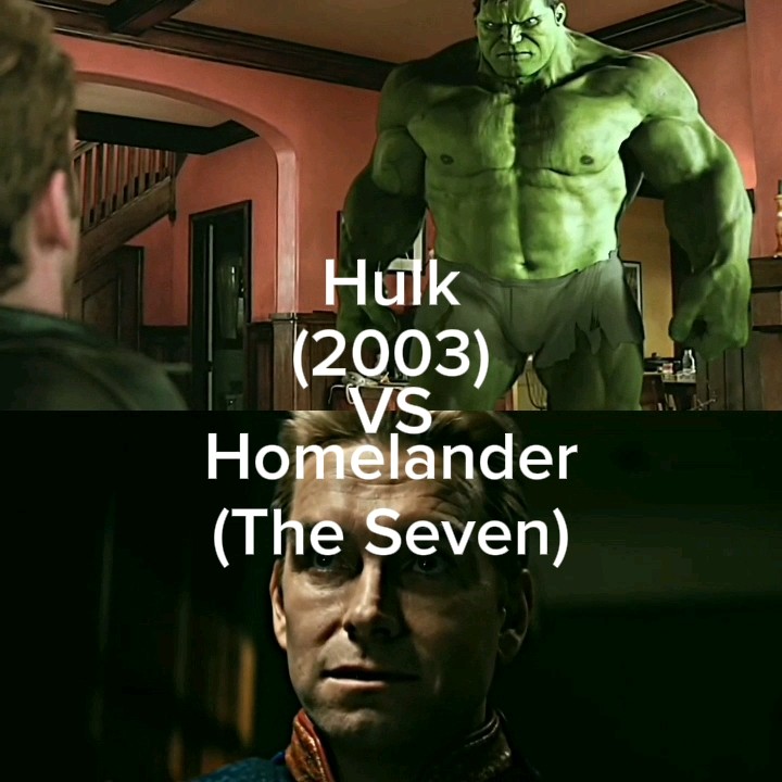 Hulk (2003) vs Homelander edit - YouTube