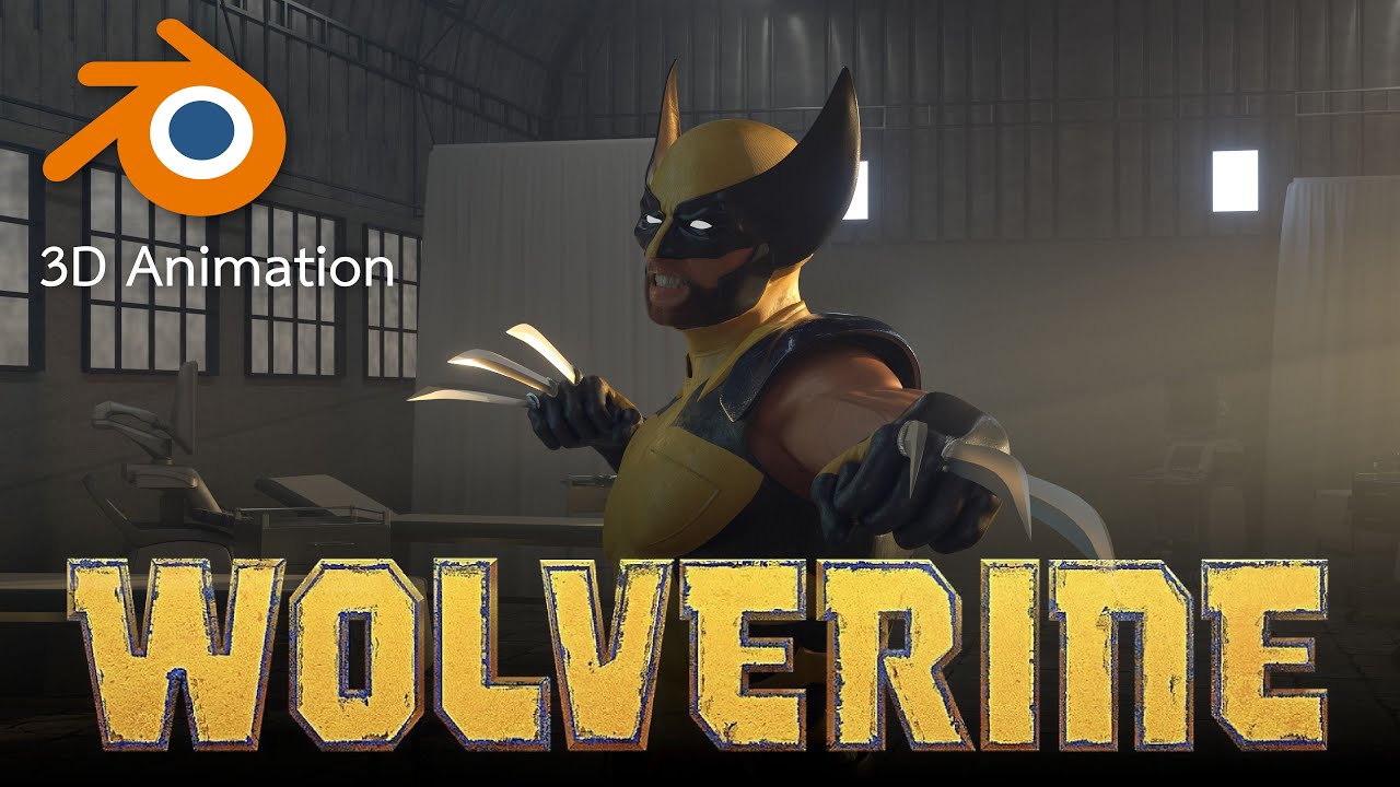 Wolverine - 100% 3D animation & Breakdown - YouTube