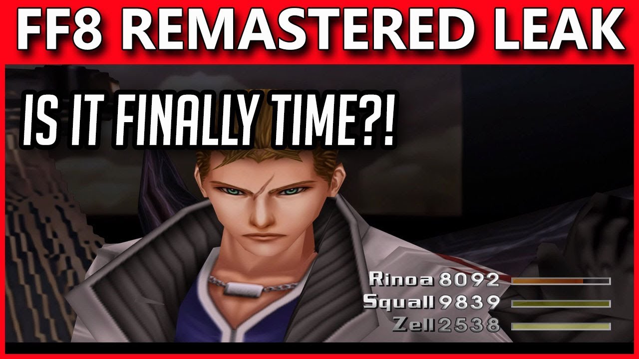 Final Fantasy 8 Remaster Leak E3 | Have Square FINALLY Remembered FF8 ...