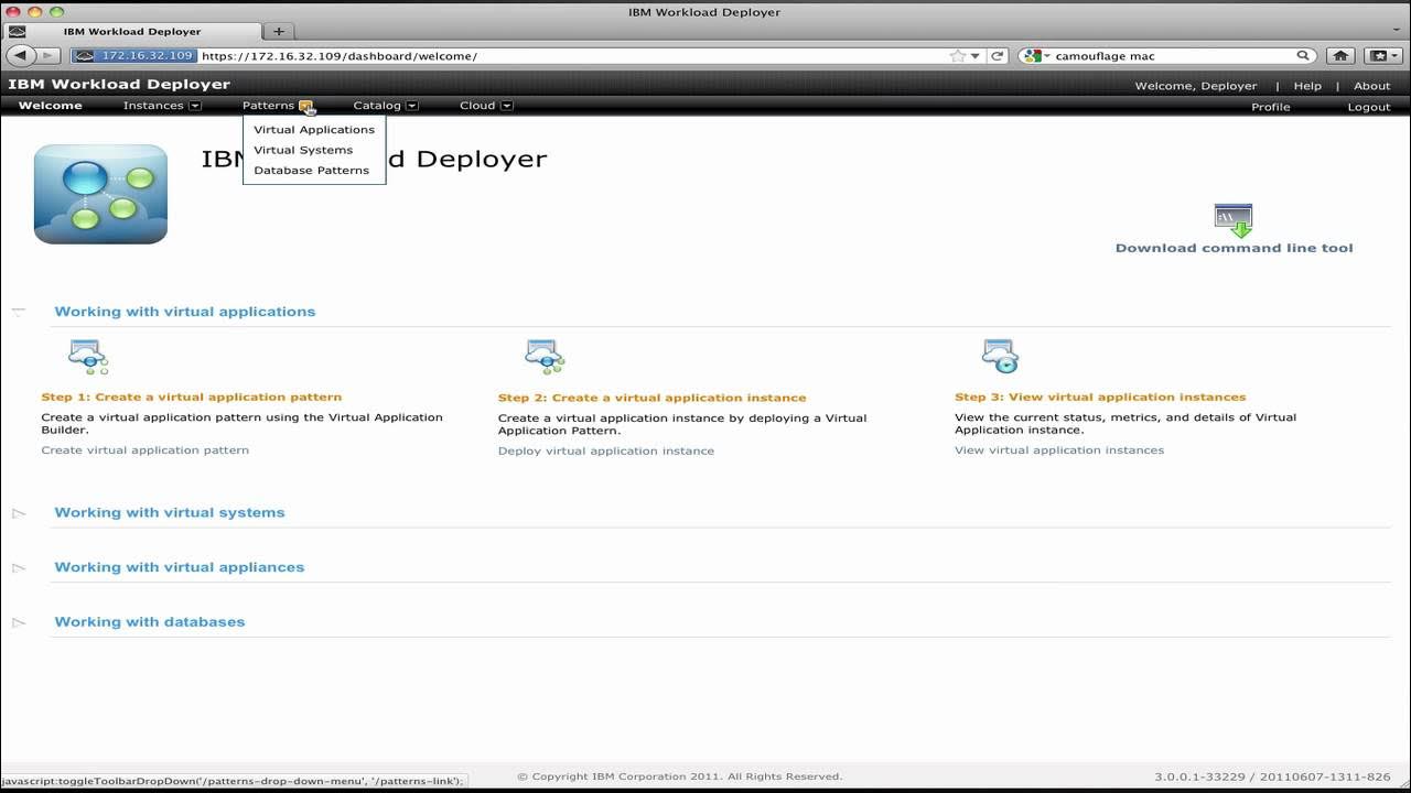 IBM Workload Deployer 3.0 Demos - Introduction - YouTube