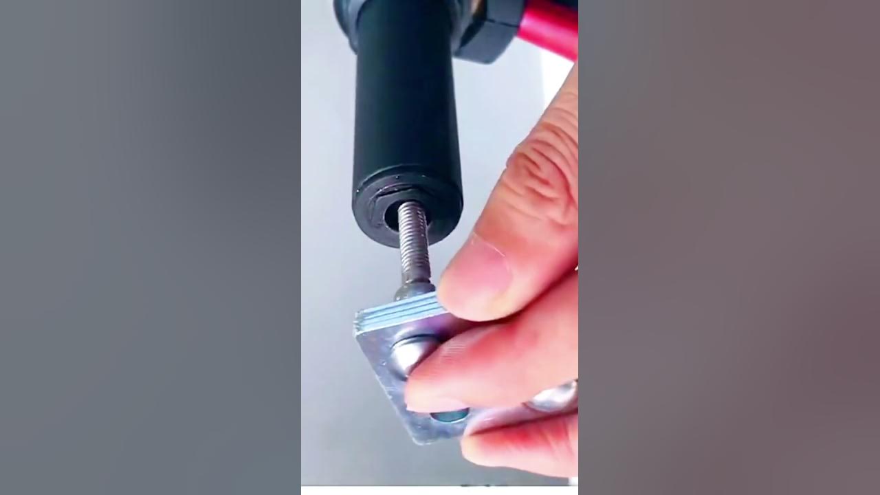 Ring Groove Rivet Riveting Effect Display Youtube