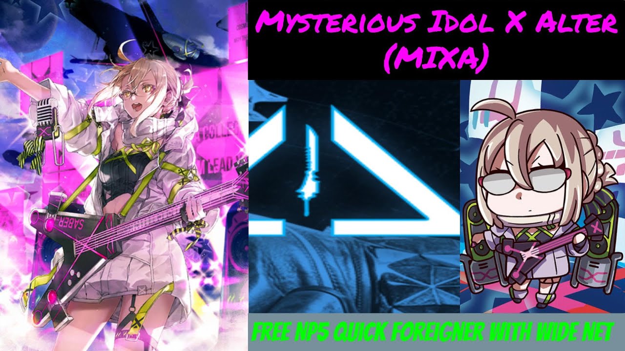 [FGO] Mysterious Idol X Alter (MIXA) - YouTube