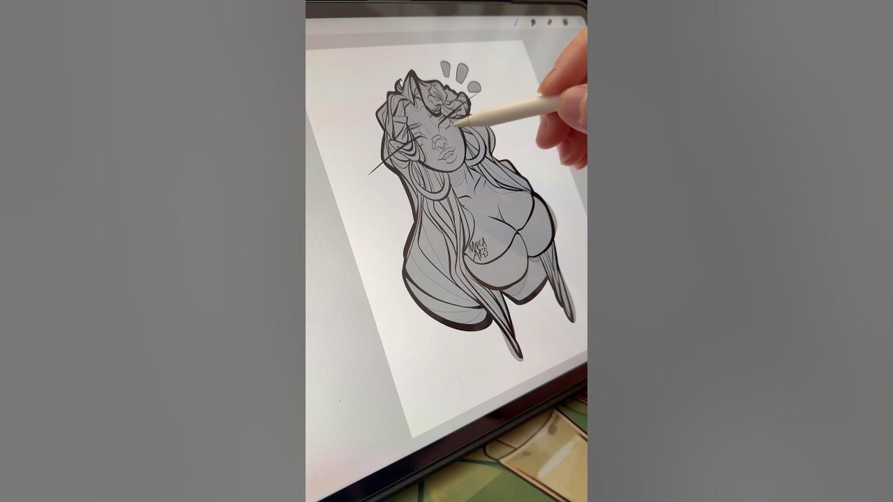 How to color inside your Lineart in Procreate like a Pro! #procreateart #arthack # ...
