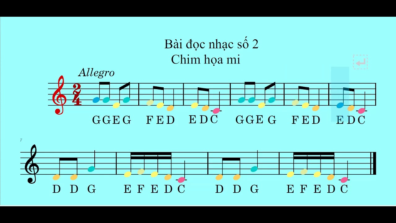 Bai doc nhac so 2 lop 8 bộ sách Chân trời sáng tạo - YouTube