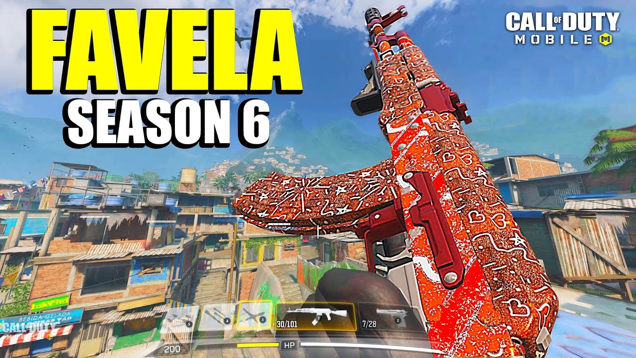 Cod: Mobile Season6 - New Favela Map Ultra Graphic Gameplay - YouTube