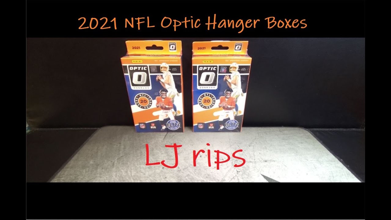 2021 NFL Optic Hanger Boxes! Downtown? Nice Rookie QB pull! - YouTube