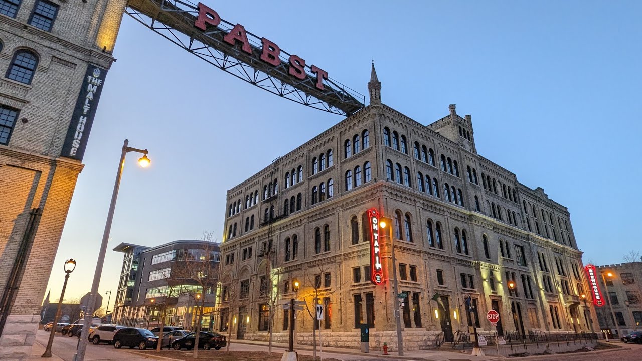 Pabst Brewery, Brewhouse Inn & Suites history and walking tour ...