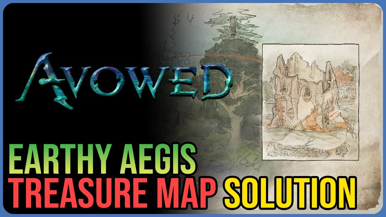 Earthy Aegis Treasure Map Solution Avowed - YouTube