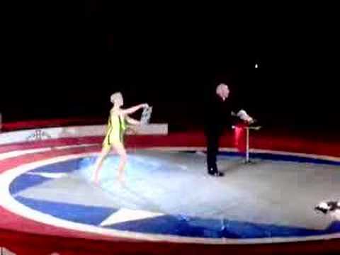 Quick change artists at the circus - YouTube