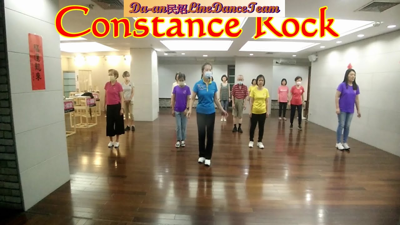 Constance Rock - Line Dance - YouTube