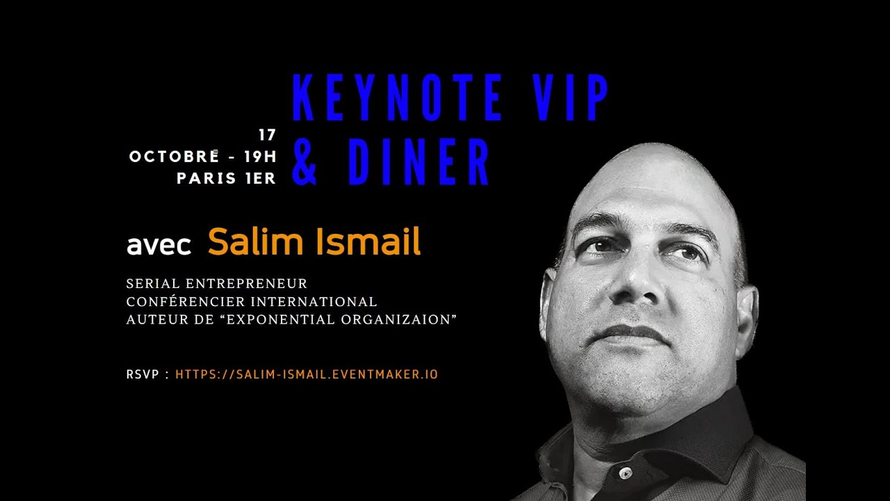 Soirée spéciale avec Salim Ismail - YouTube