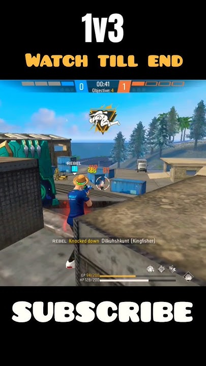 free fire cs rank |how to win cs rank in free fire|free fire rank push | free fire 1v3#viral# ...