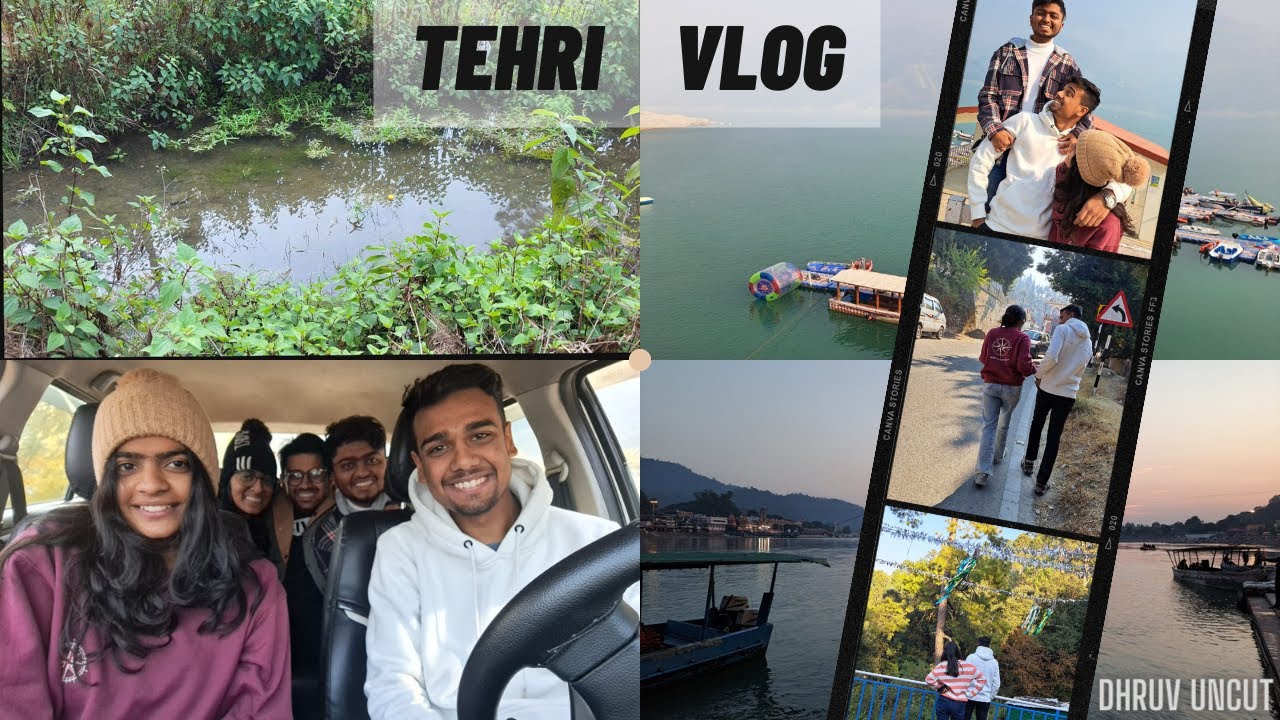 NEW TEHRI VLOG||HIDDEN POND IN TEHRI||CHAMBA VLOG||SNOWFALL IN TEHRI ...