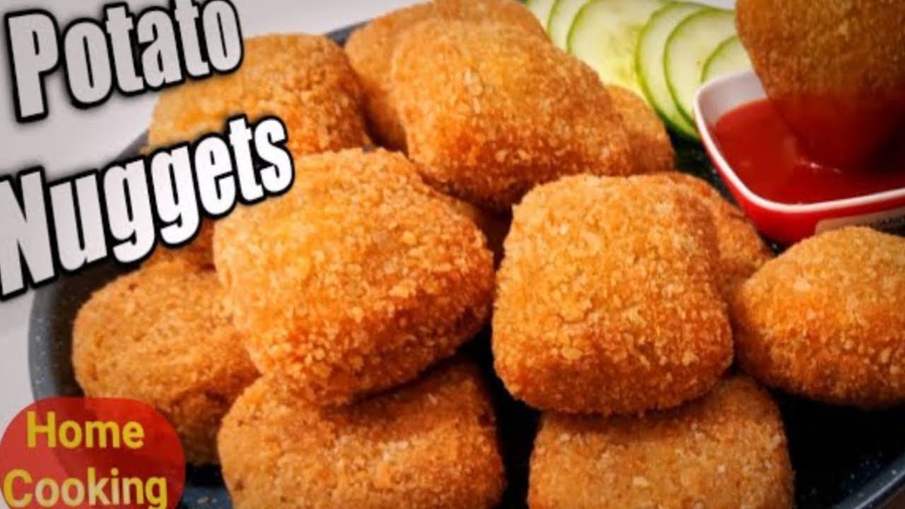 Potato Nuggets Recipe - Delicious Potato Nuggets - Crispy Aloo Nuggets ...