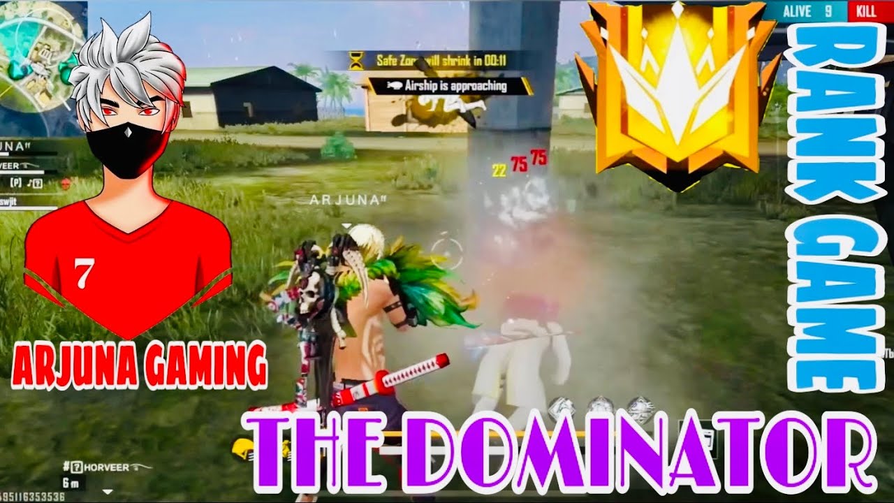 The Dominator In Rank Game # Free Fire Montage - YouTube