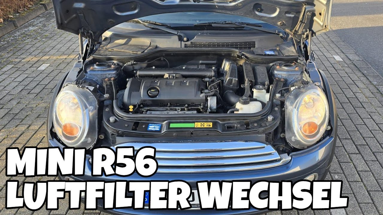 Schritt für Schritt Anleitung: Luftfiltertausch beim Mini R56 (2007 ...