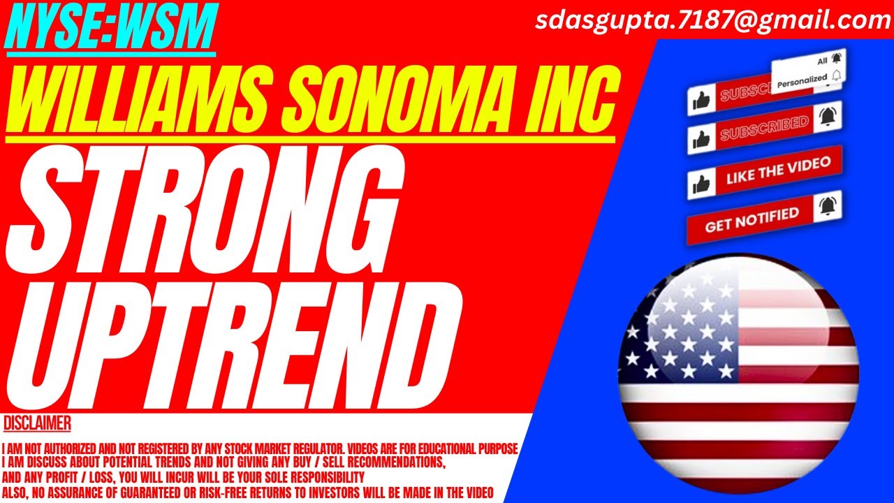 STRONG UPTREND : WSM STOCK ANALYSIS | WILLIAMS SONOMA INC STOCK - YouTube