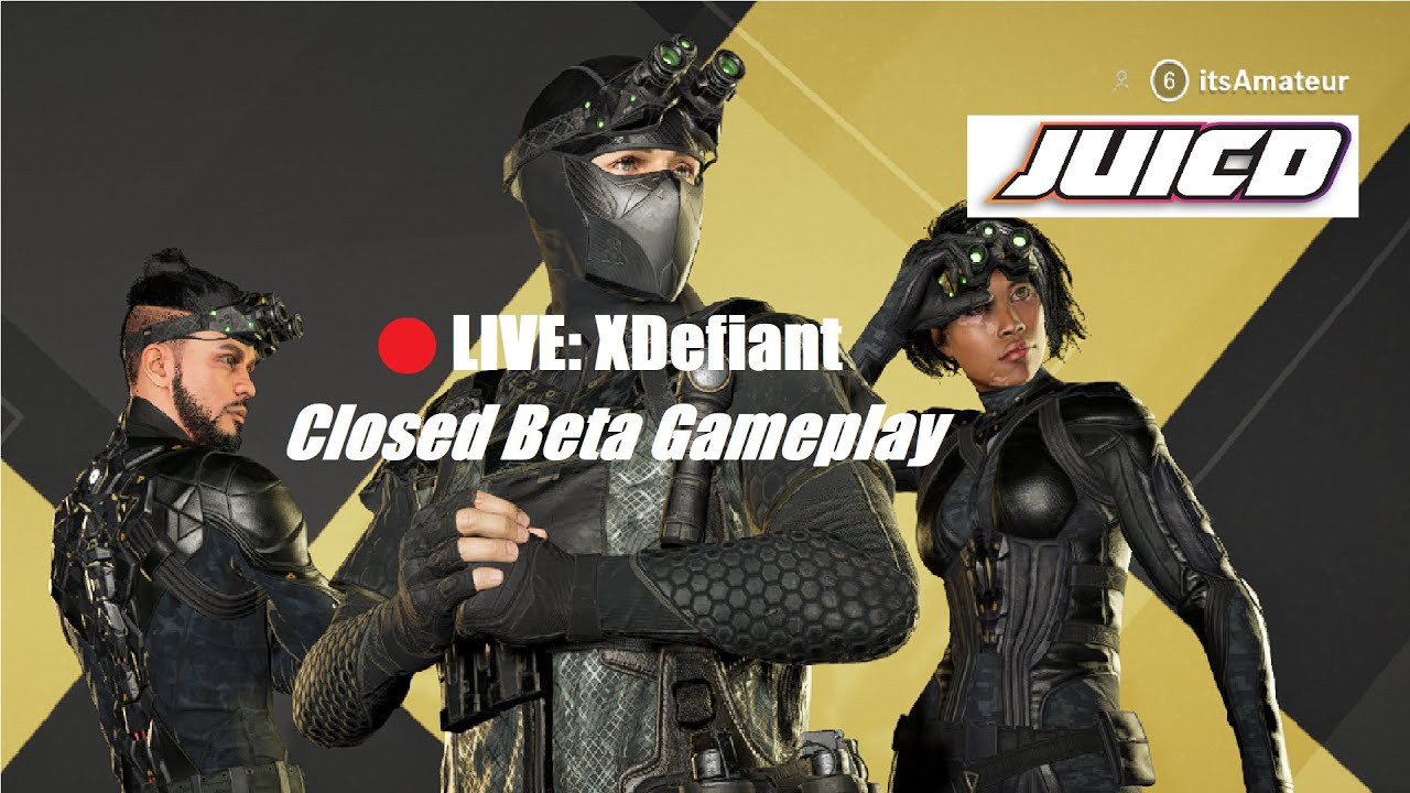 🔴 LIVE: XDefiant - Closed Beta Gameplay - YouTube