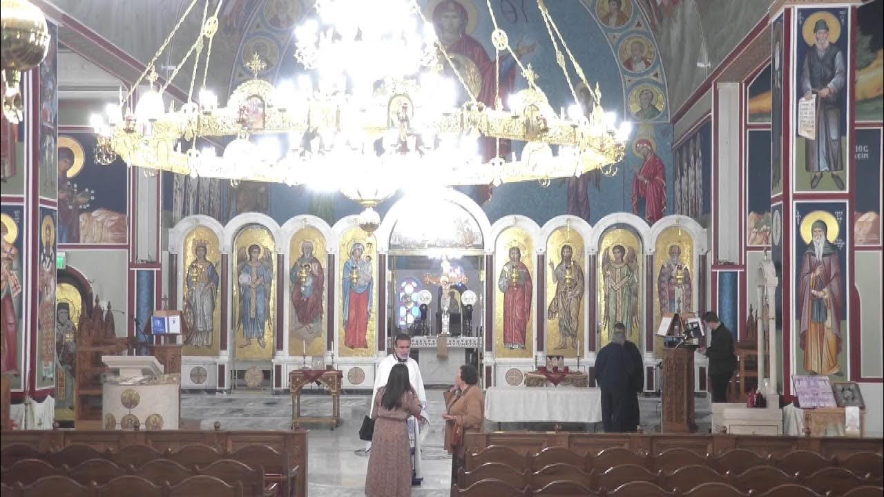 March 1st, 2025 0845 Orthros, 10 am Divine Liturgy 2nd Saturday of Souls - YouTube