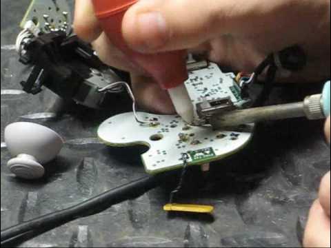 Replacing a Gamecube controller analog stick - PART 2 - YouTube