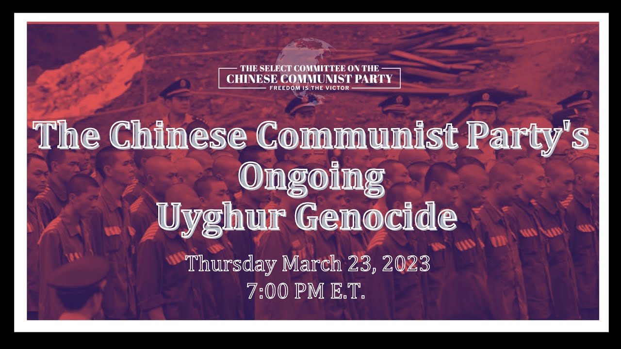 The Select Committee on the CCP: "The Chinese Communist Party's Ongoing ...
