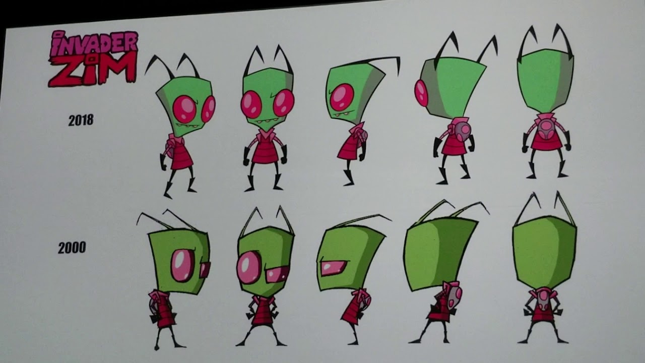 Invader Zim: Enter the Florpus Panel Part 2/? - SDCC - YouTube