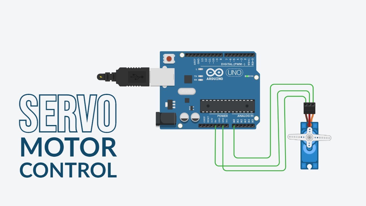 Servo Motor Control Using Arduino Tamil Tutorial Inspa Robotics Youtube