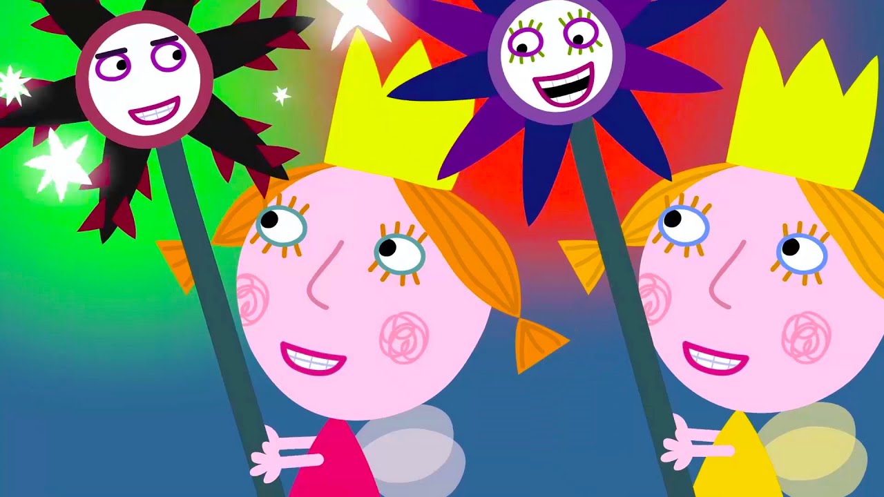 Poppy and Daisy The Powerful! ⚡️ | Ben and Holly's Little Kingdom 🐞 Cartoons For Kids | - YouTube