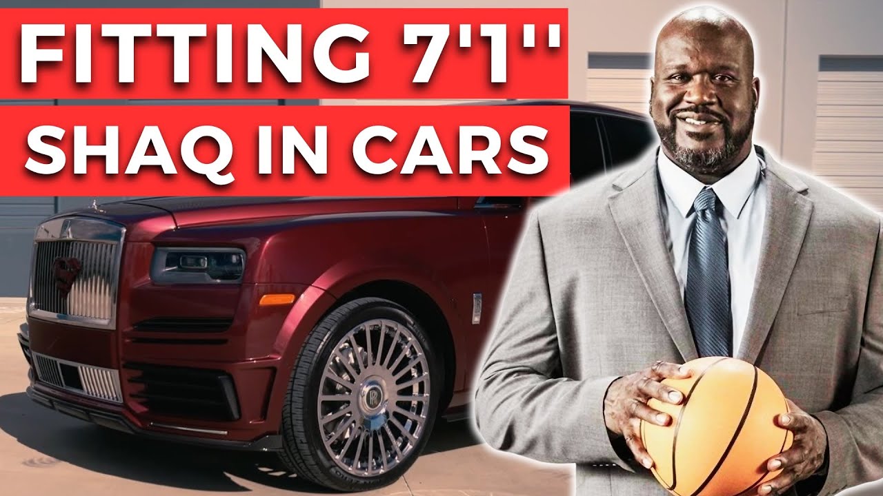 7-ft NBA Star Shaq's Custom Car Tricks You Won't Believe! - YouTube