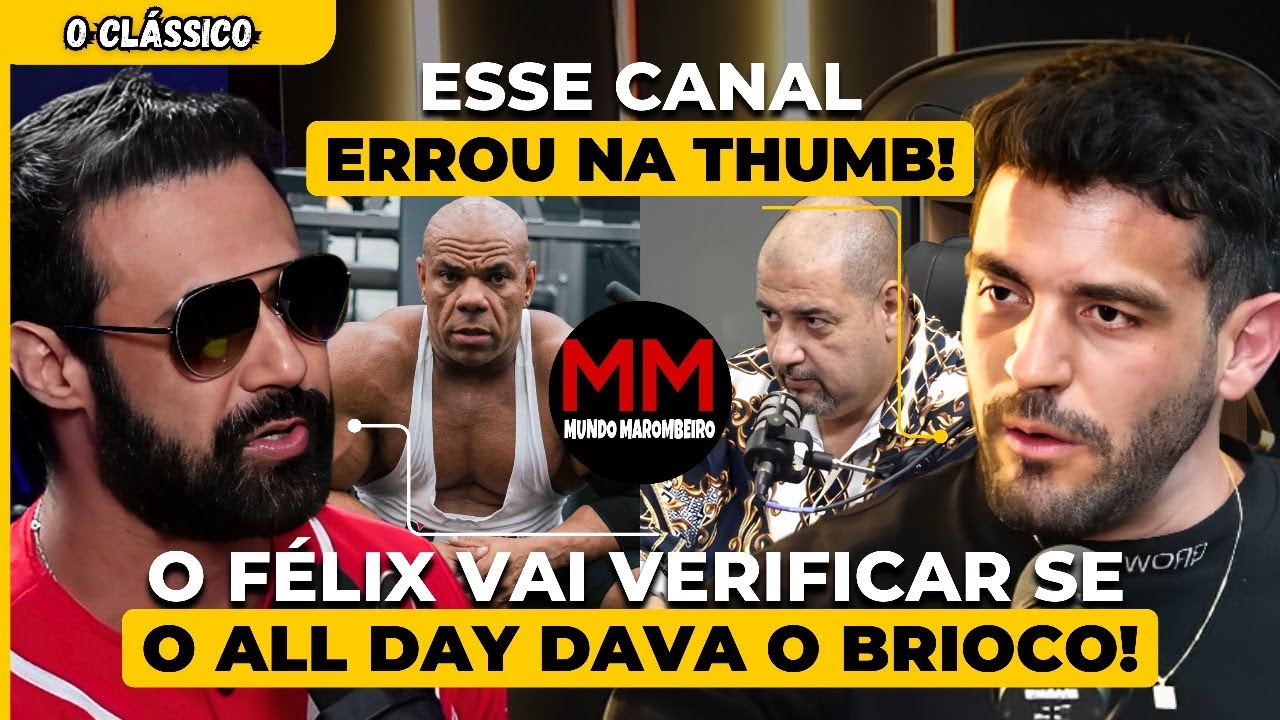 JASON e GORGONOID FALAM da TRETA entre JORLAN VIEIRA e FELIX BONFIM ...