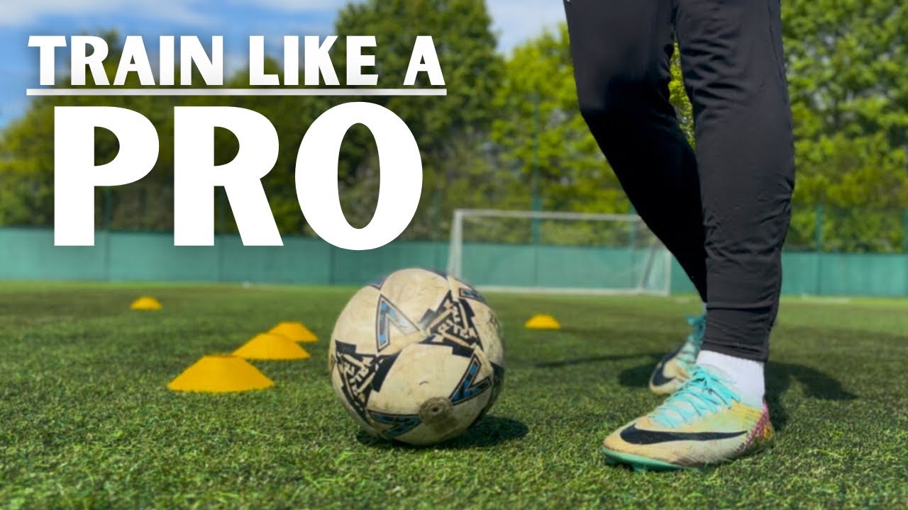 How To Train Effectively In Football | Train Like A Pro - YouTube