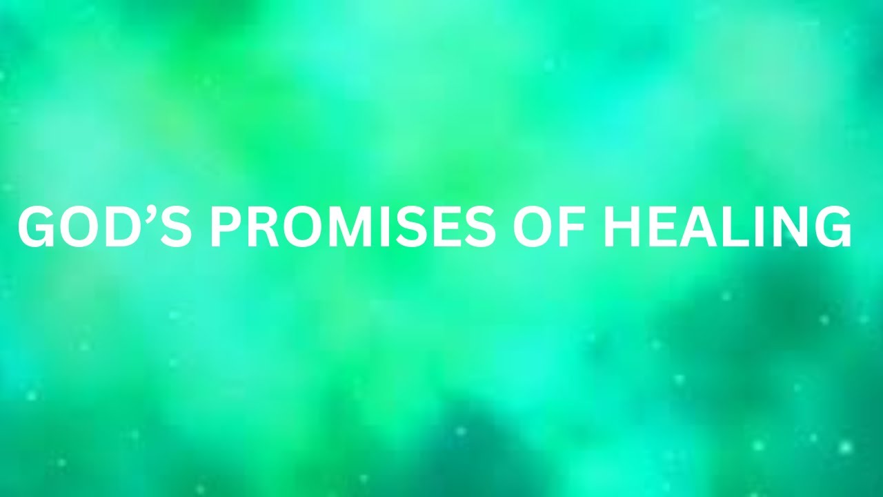 8 MINUTES Of Healing Scriptures For Meditation And Sleep - YouTube