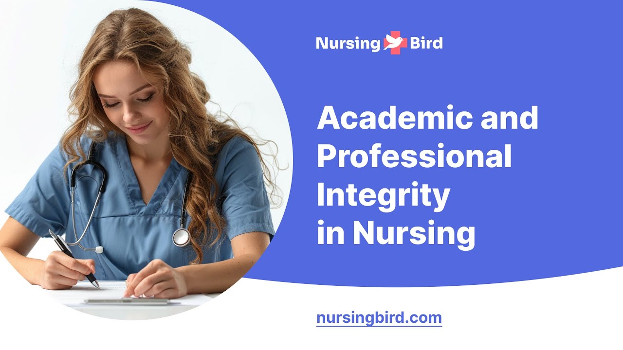 Academic and Professional Integrity in Nursing - Essay Example - YouTube