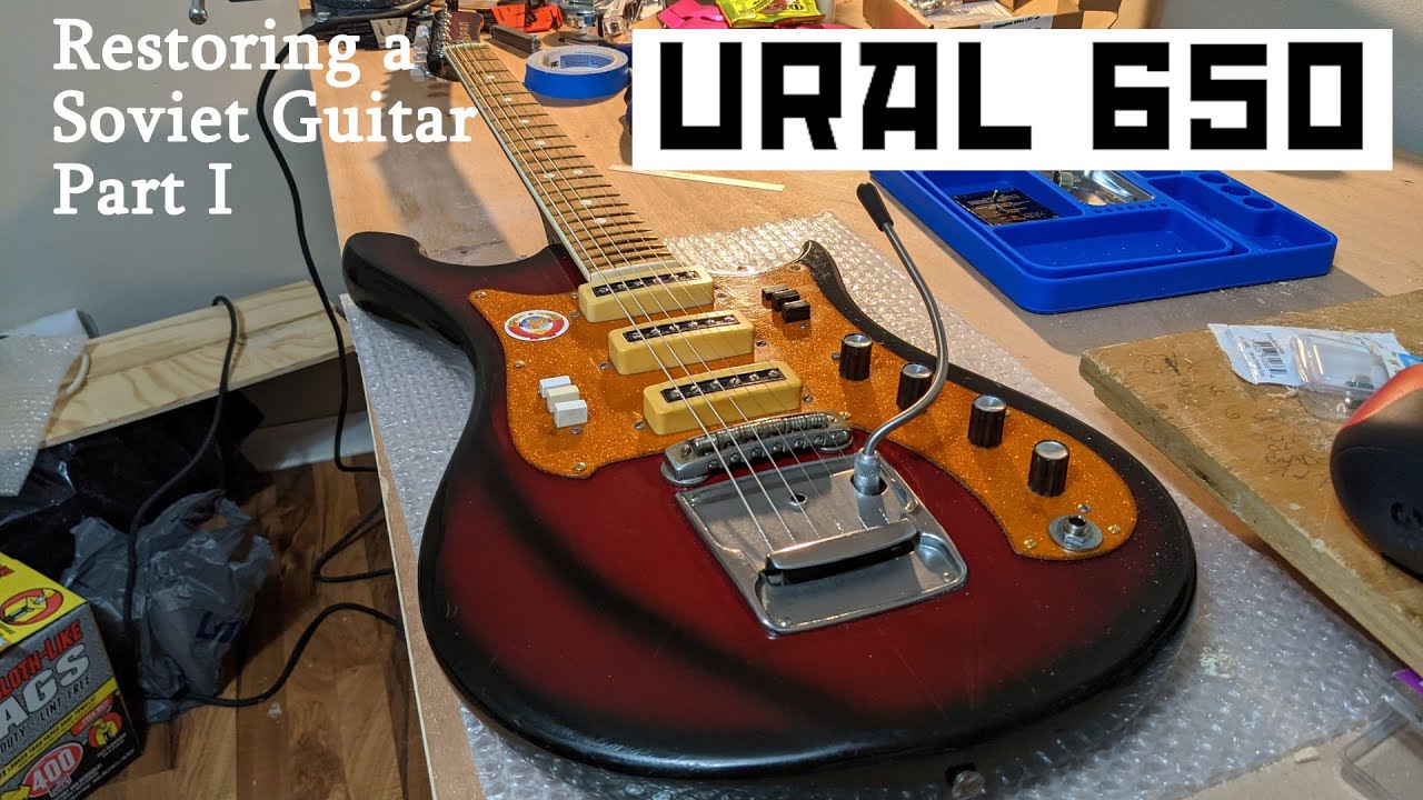 Restoring a Soviet Guitar - Ural 650 Part 1 - YouTube