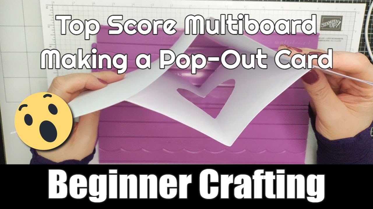 Crafter's Companion Top Score Multiboard, Pop-out card making tutorial ...