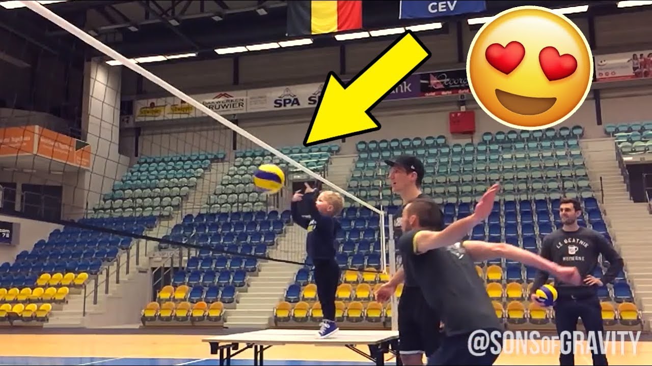 BABY SET !? Beautiful Volleyball Videos (HD) - YouTube