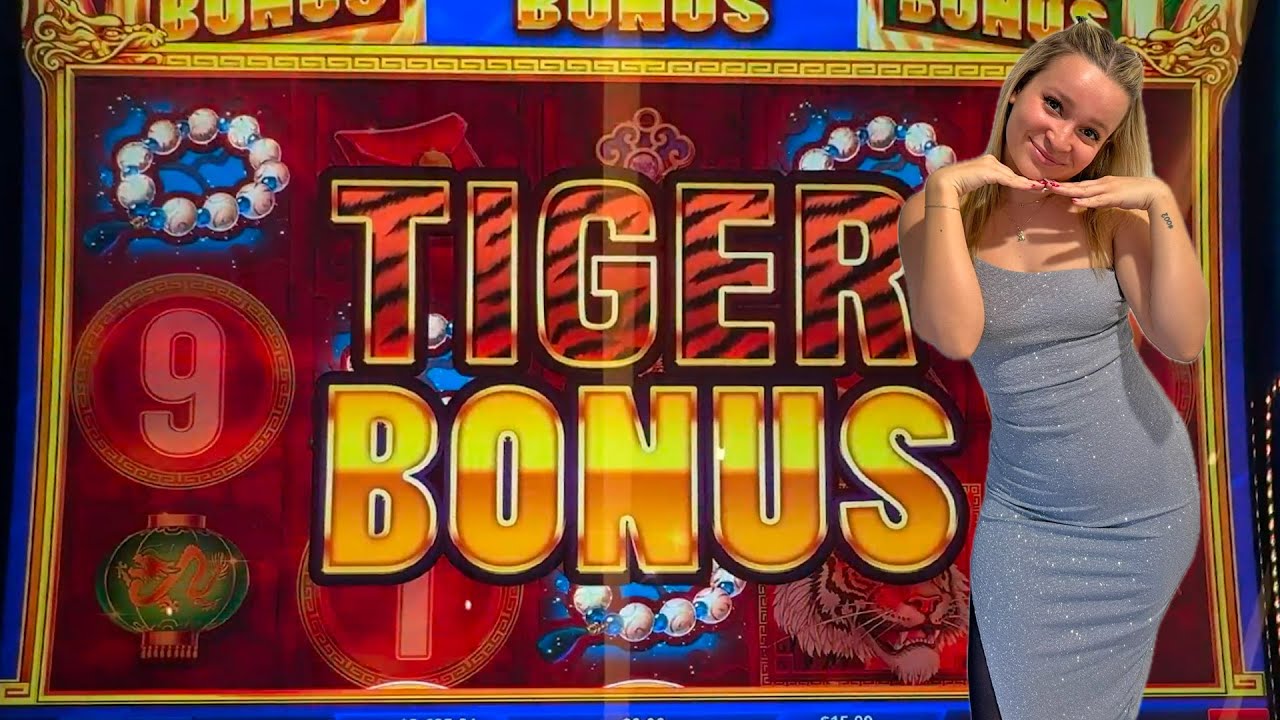 Pompsie Slots Faces Off On Tiger Dragon Slots For ROARING Wins! - YouTube