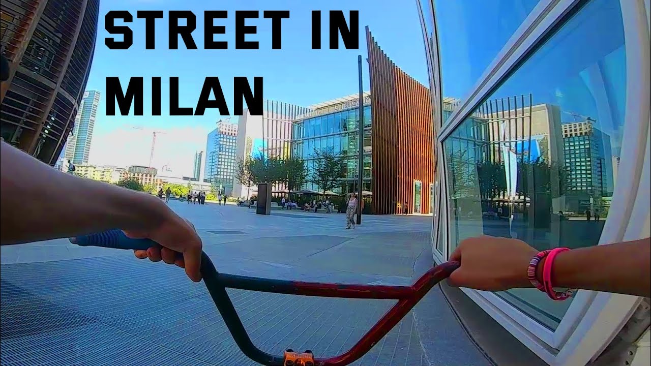 POV street BMX with goofy noises in MILAN - YouTube