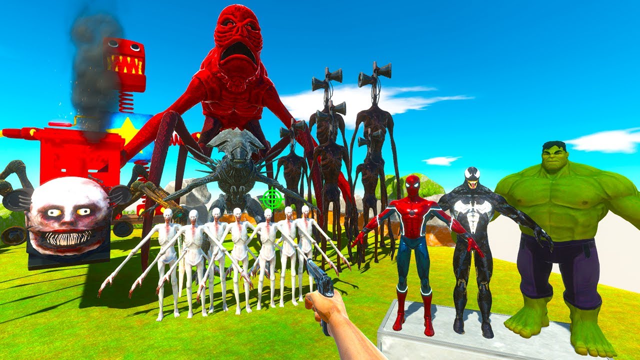 Hunting Titanus Red and Parkour Fights Giant Invertebrates - Animal ...