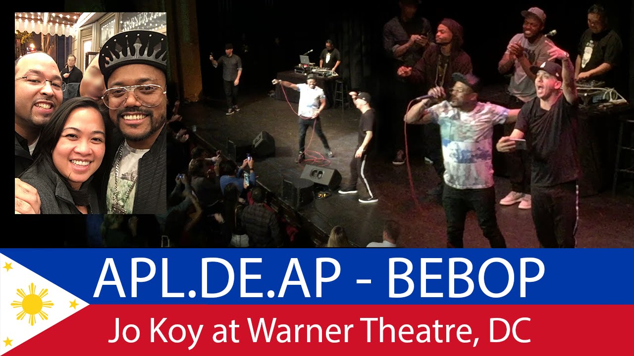 Apl.de.ap Performs Bebot at Jo Koy, King Bach, Orlando Baxter Show ...