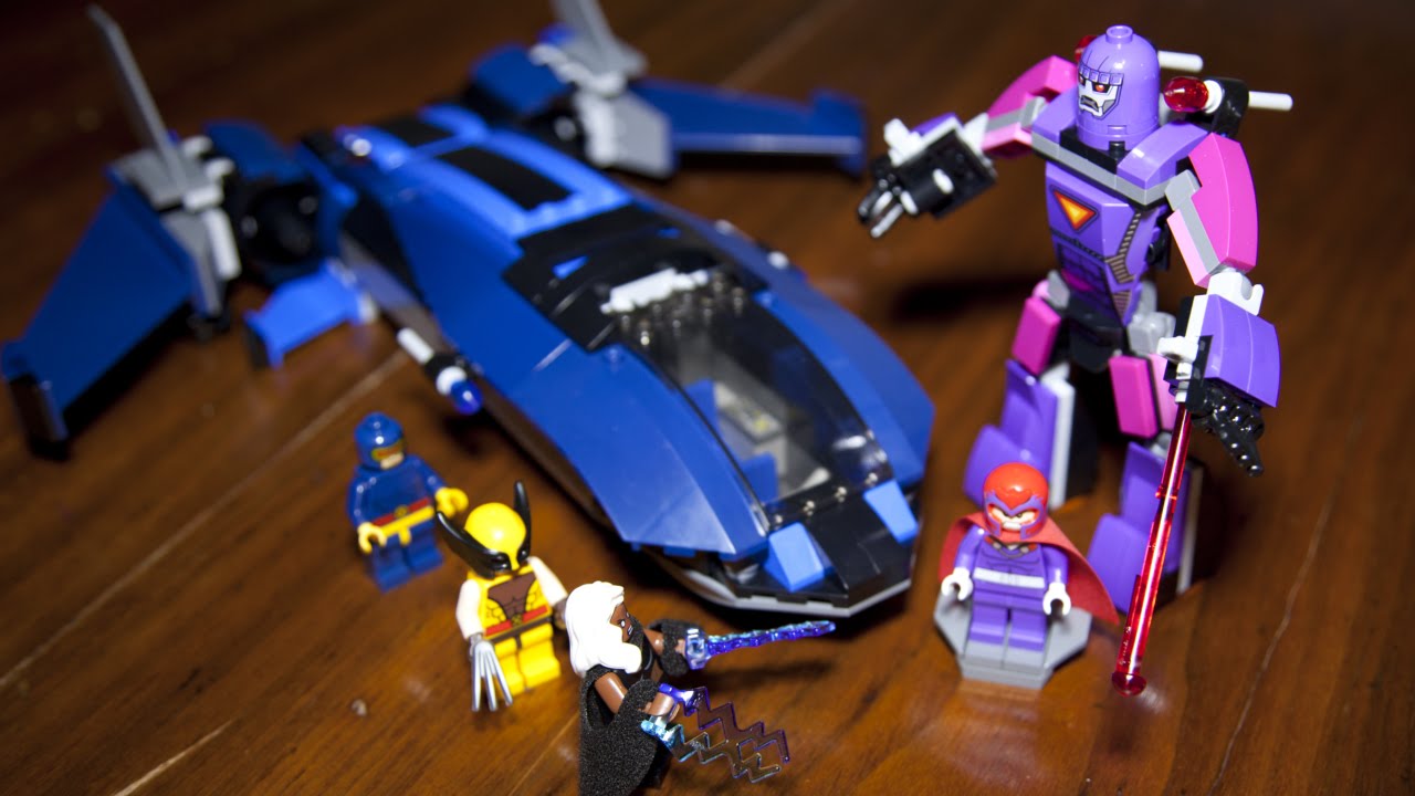 Lego Marvel Super Heroes 76022 X Men vs The Sentinel Speed Build - YouTube