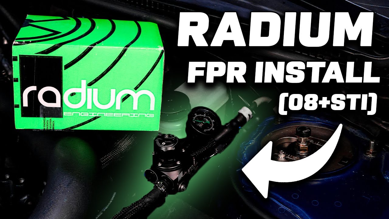 How to Install a Radium FPR on Subaru STI (EJ257) | Road to 600 HP ...