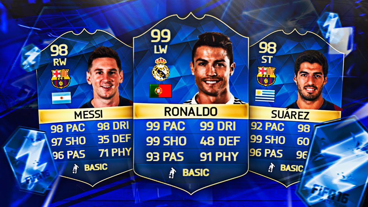 TOTS BBVA !!!! RONALDO 99, MESSI 98, SUÁREZ 98 OMG!!!! PACK OPENING ...