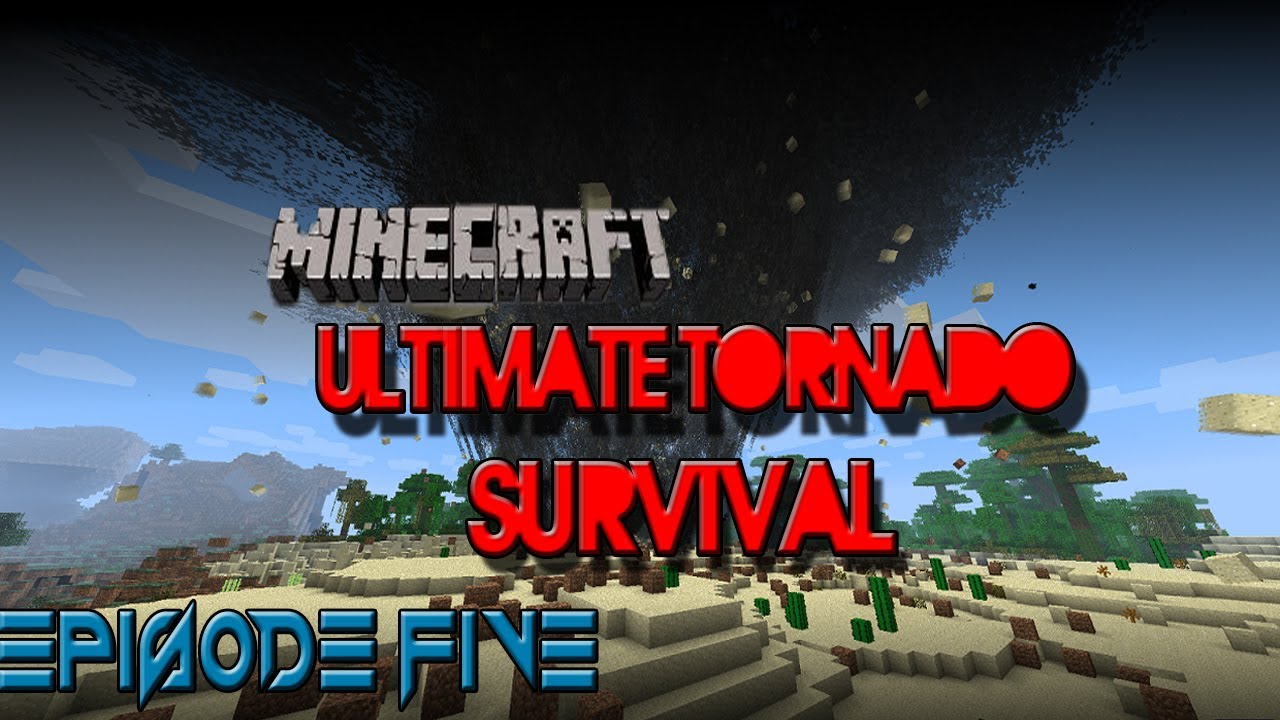 Minecraft Tornado Roleplay Survival (Episode 5- Shelter) - YouTube