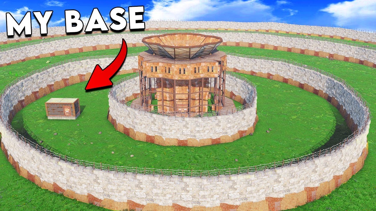 I Built My Base in Their Compound... - YouTube