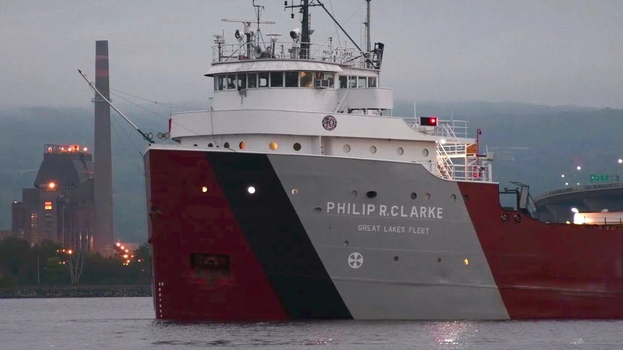 Philip R. Clarke - From Lake Superior to the Unloading Dock - YouTube