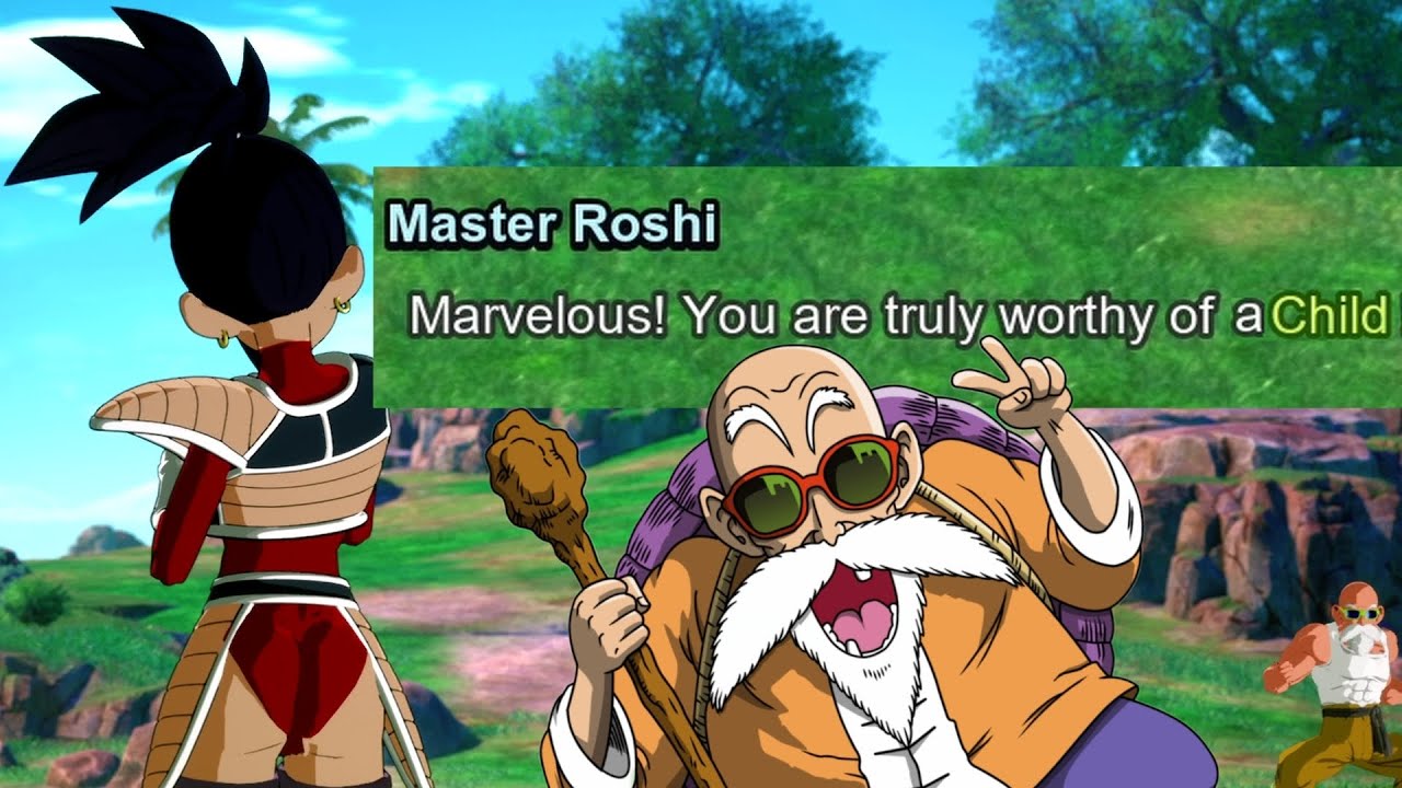 Roshi meets Kale and Caulifla on Custom Battles in Sparking Zero - YouTube