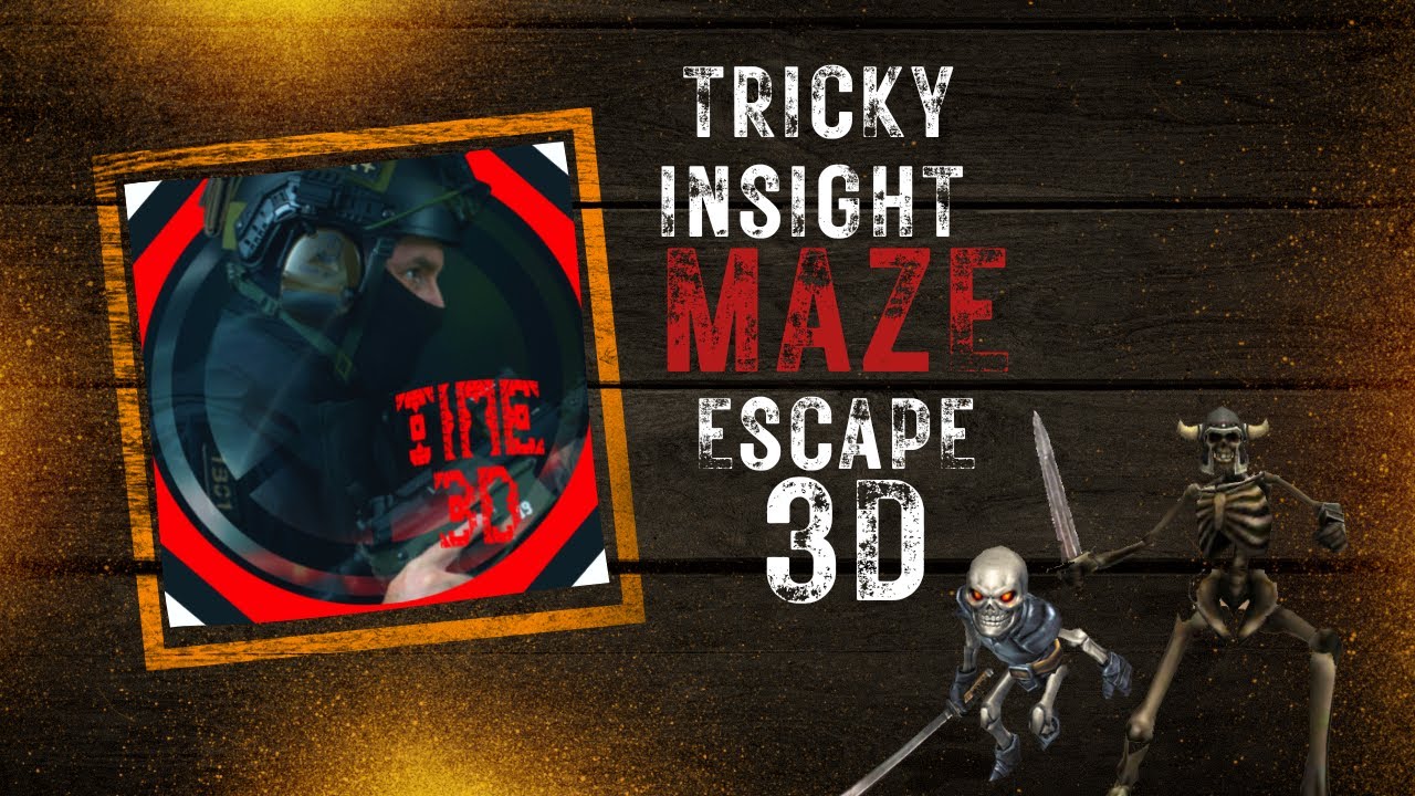 TIME 3D - Tricky Insight Maze Escape 3D | MATRIX GAMING - YouTube