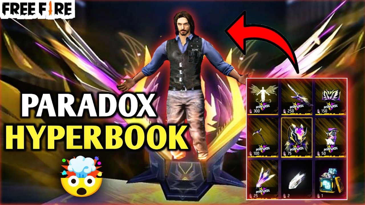 Free Fire Tonight Update - PARADOX HYPERBOOK 🤯 New Luck Spin 🤩 - YouTube