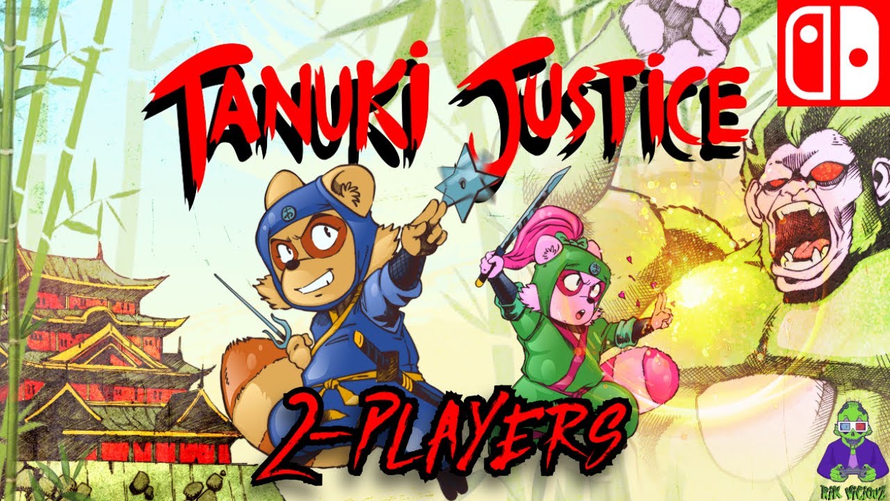 Tanuki Justice - 2 Players Coop All levels Nintendo Switch Full Game ...